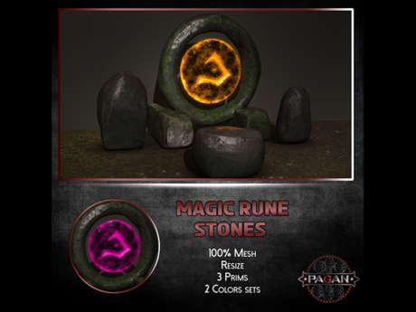 Second Life Marketplace - [Pagan] Magic Rune Stone